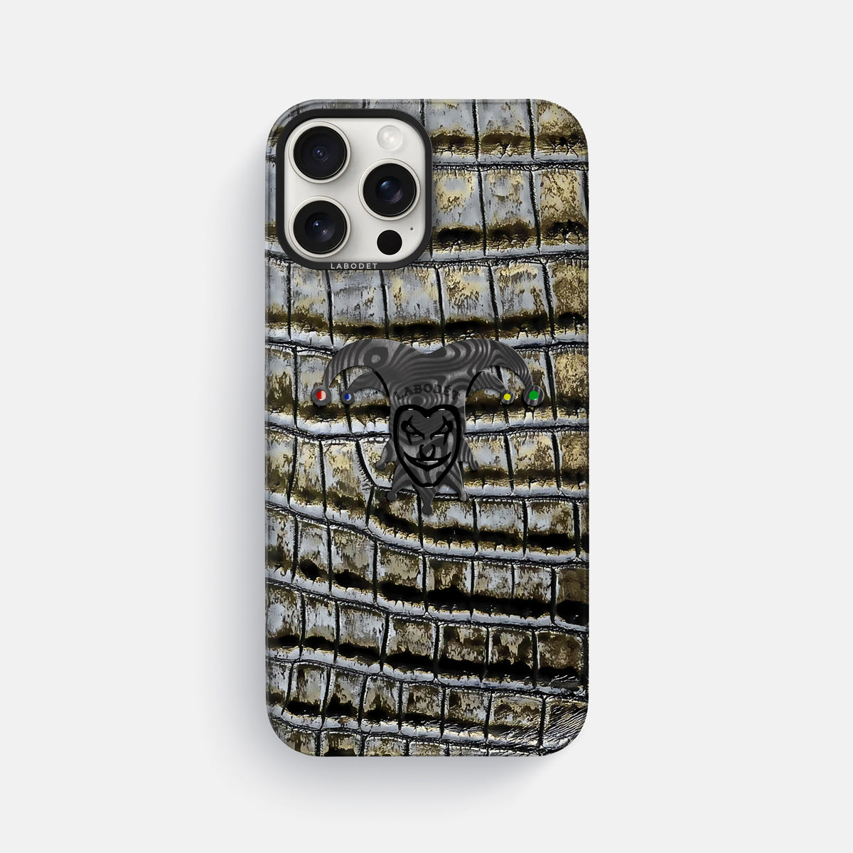 Classic Case With Carbon Joker For iPhone 16 Pro Max In Himalayan Croc ...