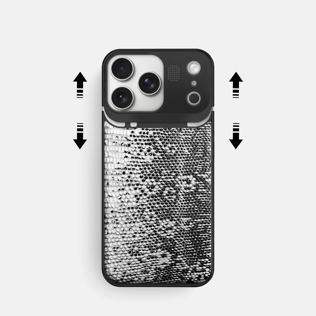 Metal Case For iPhone 17 Pro In Himalayan Lizard – Labodet